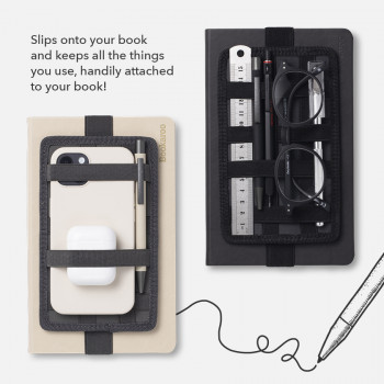 Bookaroo Notebook Tidy | Stationery Lovers | Attach to book storage | IF